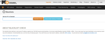 MX Toolbox DNS/MX Lookup | SiteHatchery Web Design