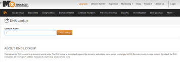 MX Toolbox DNS/MX Lookup | SiteHatchery Web Design