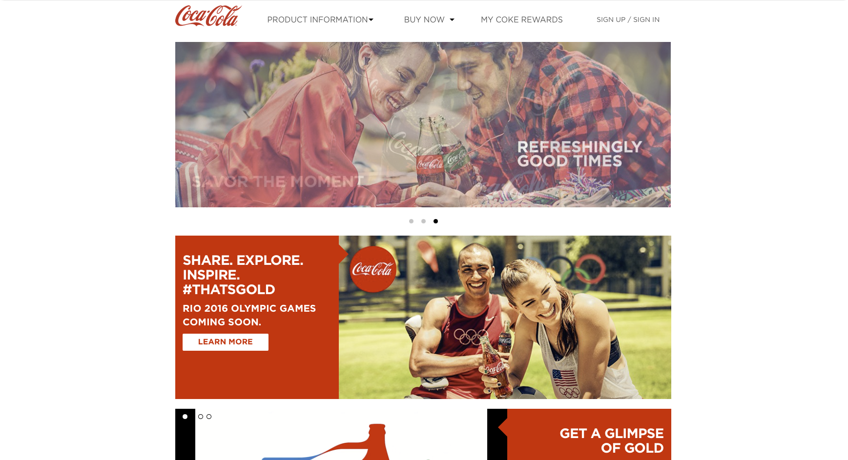 Pop and Pixels: Coca-Cola's Website Design Evolution